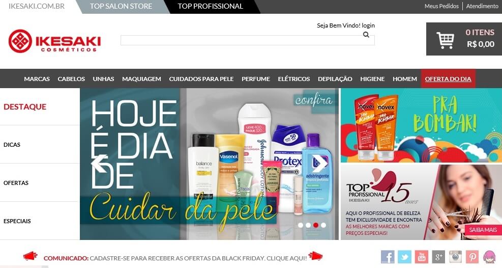 Ikesaki apresenta novo e-commerce e Beauty Express - E-commerce Brasil