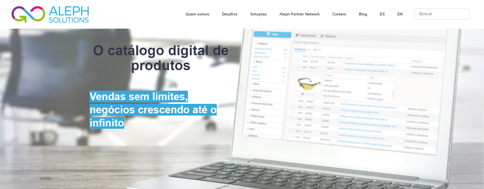 Crie seu próprio catálogo digital de produtos com a plataforma da Aleph ...