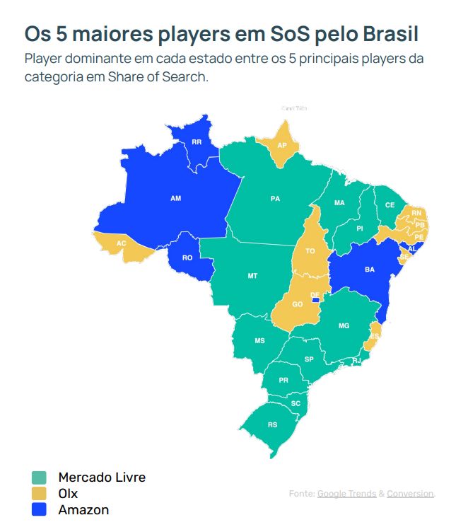 As 10 maiores "lojas" detêm quase 49,7% de toda a audiência do e ...